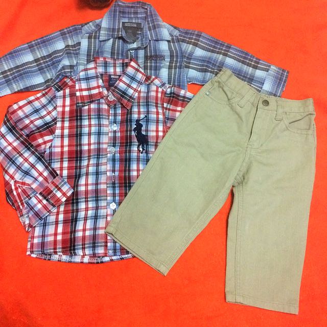 Kenneth Cole Longsleeves, Babies & Kids, Babies & Kids Fashion on Carousell