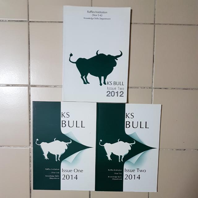 KS Bull By Raffles Institution, Hobbies & Toys, Books & Magazines ...