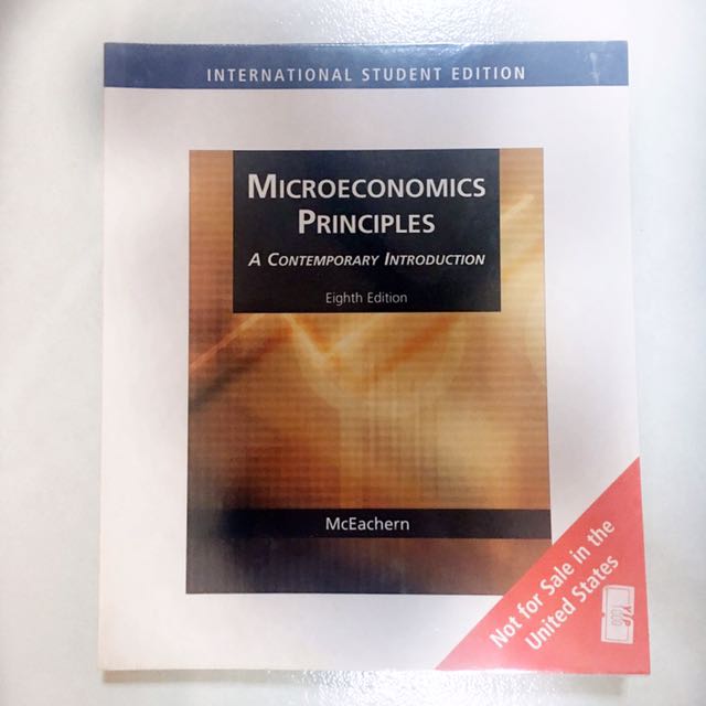 Microeconomic Principles, Hobbies & Toys, Books & Magazines, Textbooks on Carousell
