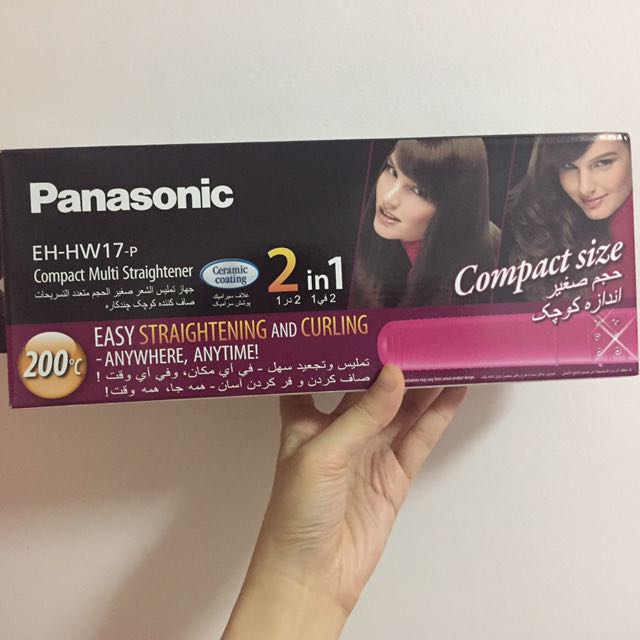 Panasonic Eh-HW 17-P Straightener And Curler, Beauty & Personal Care ...