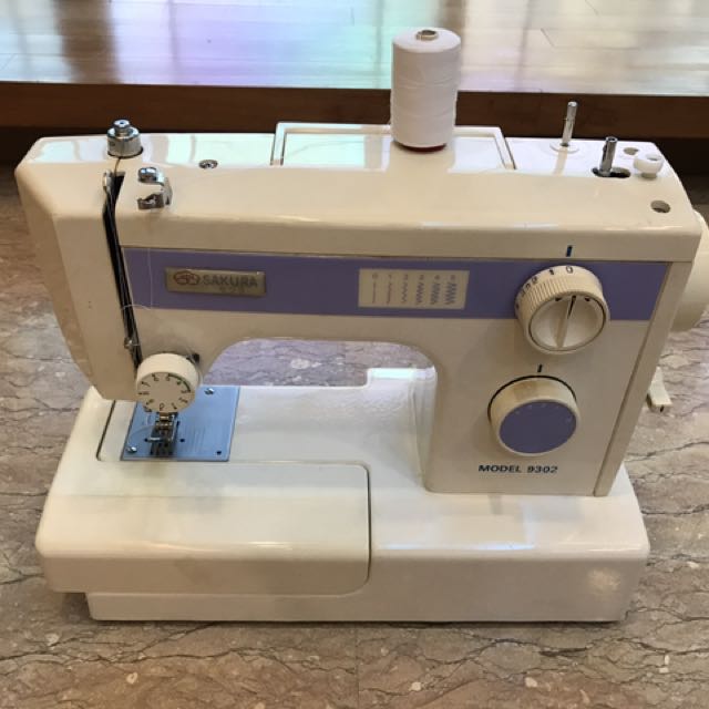 Sakura 9302 Sewing Machine, Furniture & Home Living, Furniture, Other ...