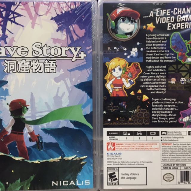 全新switch 洞窟物語$148 街霸$178 聖劍傳說$158 反斗車王$308, 電子遊戲, 電子遊戲, Nintendo 任天堂 - Carousell