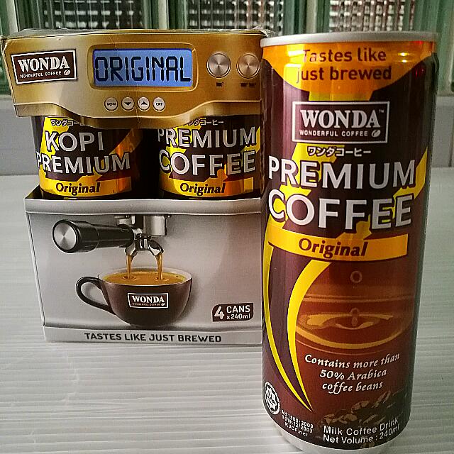 Wonda Coffee - Premium Coffee (Original), Food & Drinks, Beverages on ...