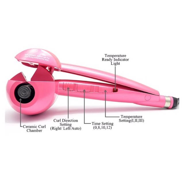 BaByliss PRO Perfect Curl MiraCurl (Pink), Beauty & Personal Care, Hair ...