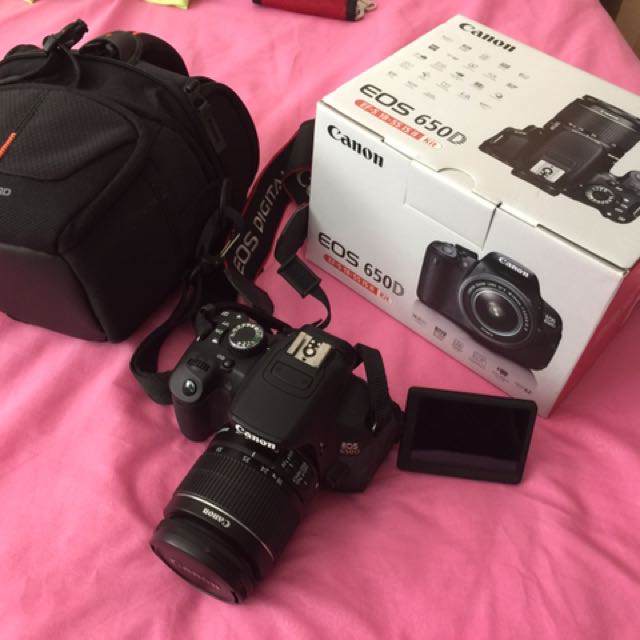 Canon EOS 650D, Photography, Cameras on Carousell