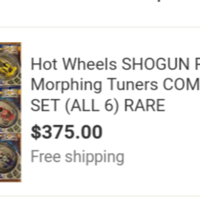 Hot Wheels Shogun Racers 2000 Antique, Hobbies & Toys, Toys & Games on ...