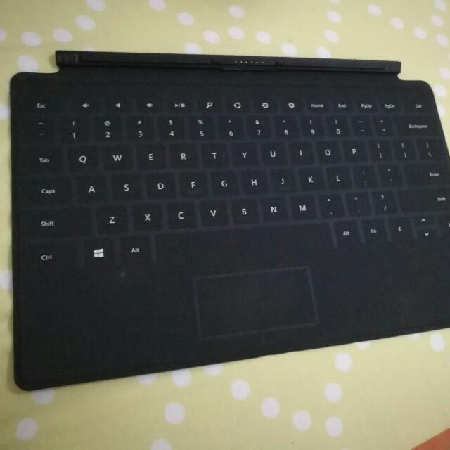 Microsoft Surface Touch Cover Keyboard - Black (D5S-00001) MODEL 1515 ...