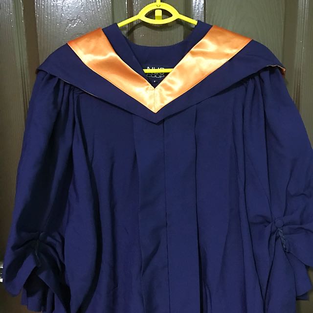 NUS Computing Graduation Gown, Women's Fashion, Dresses & Sets, Evening ...