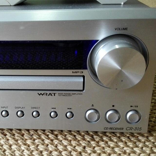 Onkyo CD Receiver CR-315, Audio, Soundbars, Speakers & Amplifiers on Carousell