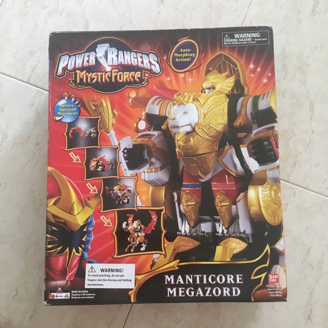 Power Ranger Manticore Megazord, Hobbies & Toys, Toys & Games on Carousell