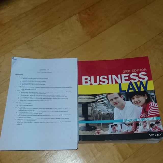 RMIT Commercial Law (LAW2446), Hobbies & Toys, Books & Magazines ...