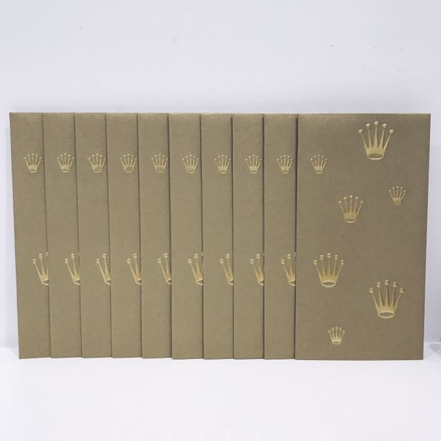 Rolex Golden Red Packet Angbao, Furniture & Home Living, Kitchenware ...