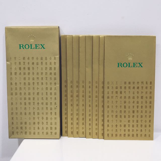 Rolex Golden Red Packet Angbao, Luxury, Accessories on Carousell