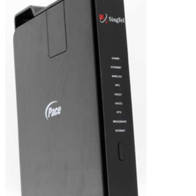 Singtel-issued Pace 5520 router, Computers & Tech, Parts & Accessories ...