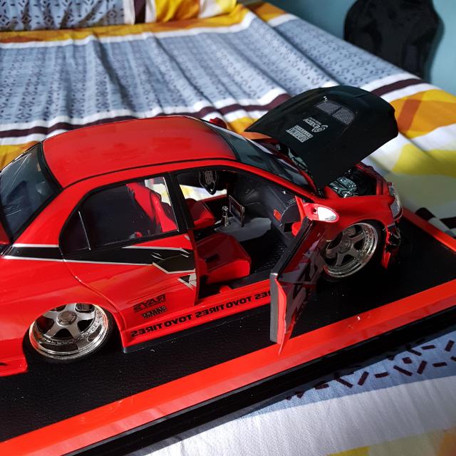 SUPER RARE!!! Fast And Furious Tokyo Drift Sean Mitsubishi Lancer 1:18 ...