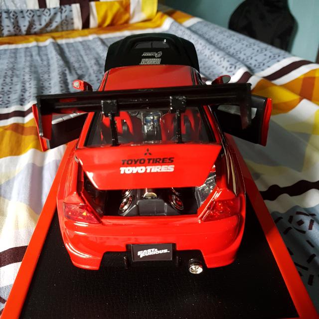SUPER RARE!!! Fast And Furious Tokyo Drift Sean Mitsubishi Lancer 1:18 ...