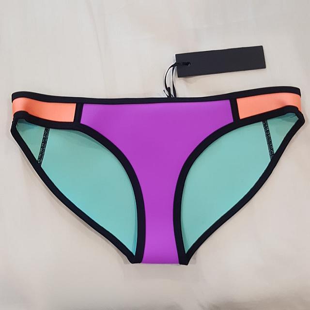 *BNEW* Triangle Two-piece Neoprene Bikini, Women's Fashion, Swimwear ...