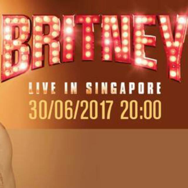 Britney Spears Concert, Tickets & Vouchers, Event Tickets on Carousell
