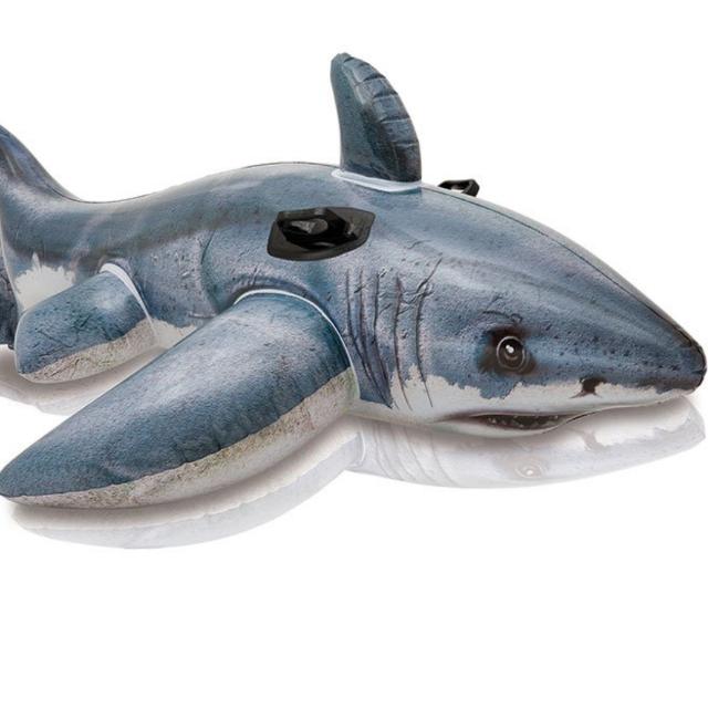 Intex Inflatable Pool Toy - Orca And Shark, Hobbies & Toys, Toys ...