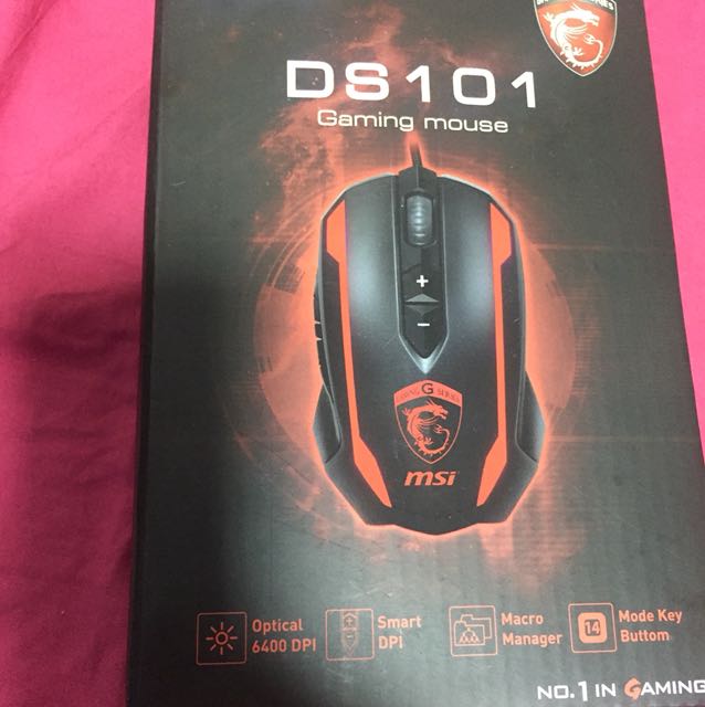 MSI DS101 Gaming Mouse, Computers & Tech, Parts & Accessories, Computer ...