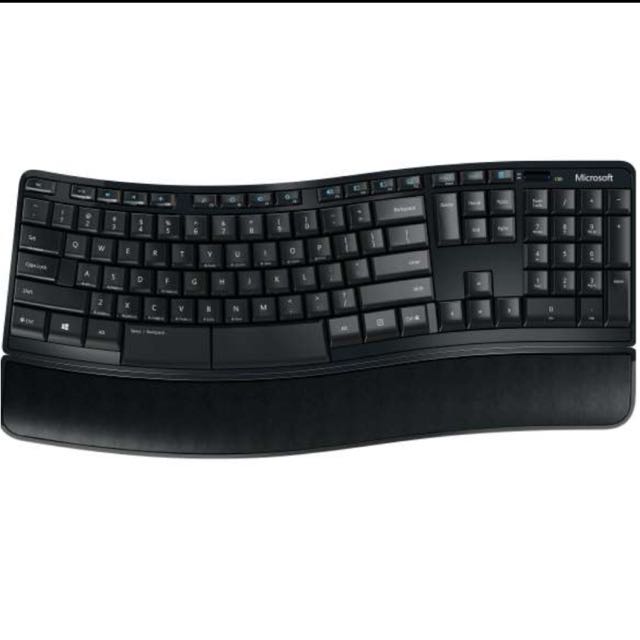[RESERVED] PRELOVED MINT Microsoft Comfort Curve Keyboard, Computers ...
