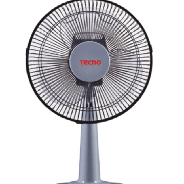 Tecno desk fan, Furniture & Home Living, Lighting & Fans, Fans on Carousell