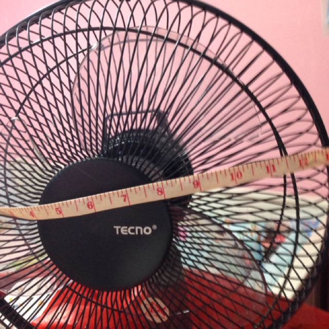 Tecno desk fan, Furniture & Home Living, Lighting & Fans, Fans on Carousell