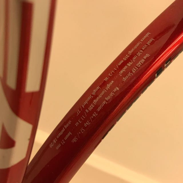 Tennis Racquet (HEAD Flexpoint Prestige MP), 運動產品, 運動與體育, 運動與體育 - 球拍和 ...