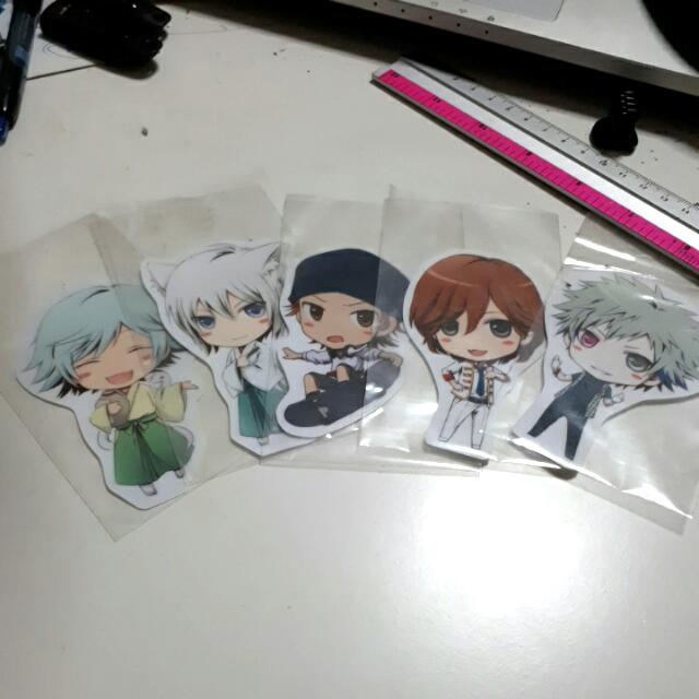 Utapri K Project Kamisama Hajimemashita Laminated Anime Bookmark ...