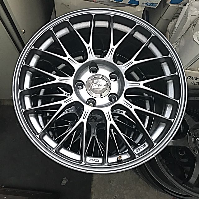 Enkei 18" Rims For CIVIC TYPE R, Car Accessories on Carousell