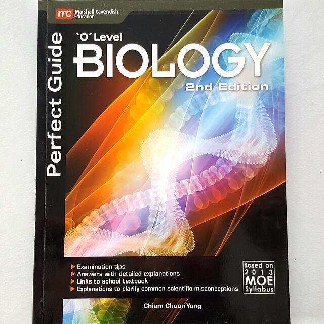 Marshall Cavendish Perfect Guide O Level Biology, Hobbies & Toys, Books ...