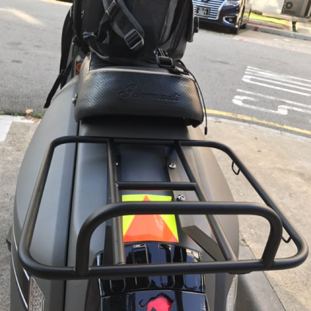 Scomadi Back Rack, Motorcycles, Motorcycle Accessories on Carousell