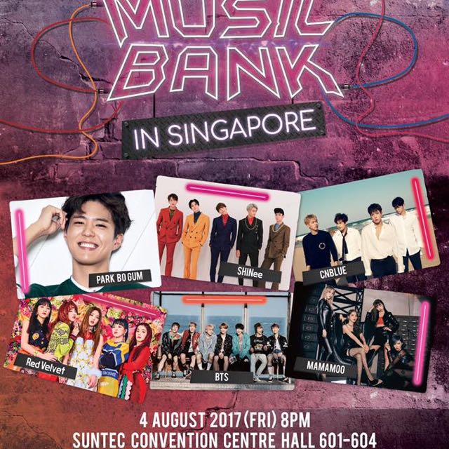 Selling Music Bank Standing Ticket, Tickets & Vouchers, Event Tickets ...