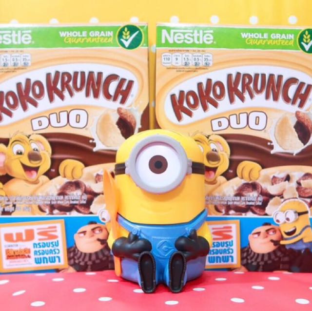 koko krunch minion cereal bottle, Food & Drinks, Packaged & Instant ...
