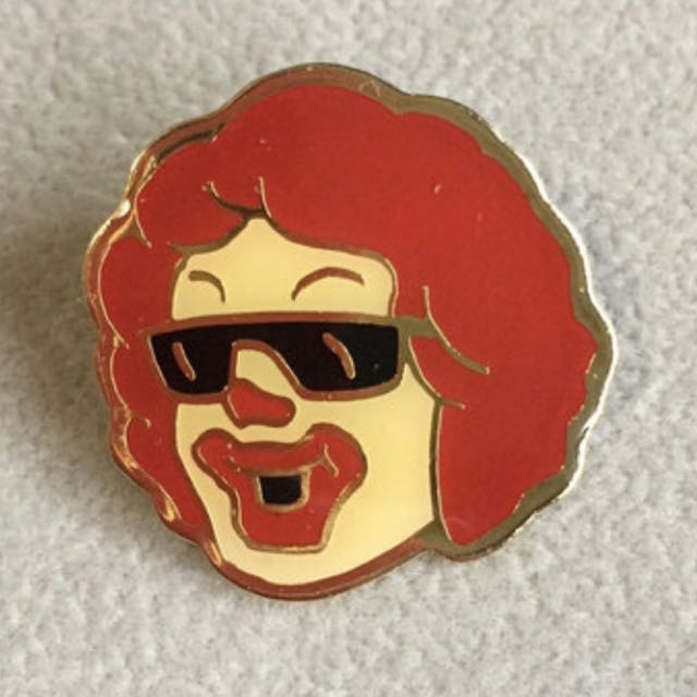 Rare Ronald Pin, Hobbies & Toys, Memorabilia & Collectibles, Vintage ...