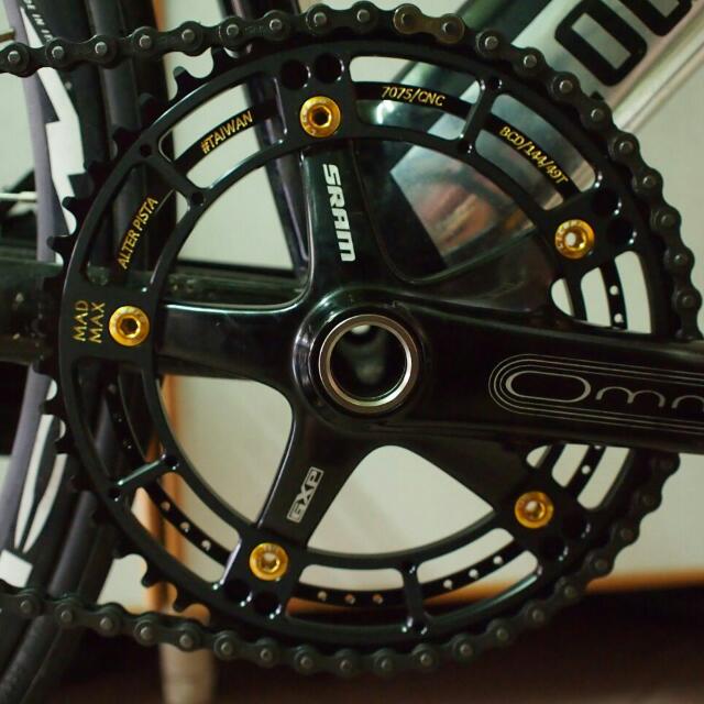Sram Omnium Crankset, Sports Equipment, Bicycles & Parts, Bicycles on ...