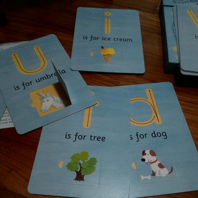 Interactive Alphabet Flash Cards, Hobbies & Toys, Books & Magazines ...