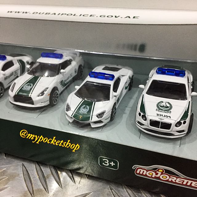 (SOLD OUT) Majorette DUBAI POLICE SPECIAL EDITION 5-CAR SET, Hobbies ...