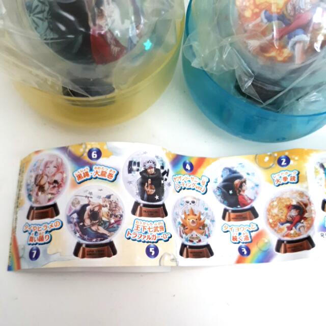 One Piece Globe Capsule, Hobbies & Toys, Memorabilia & Collectibles ...