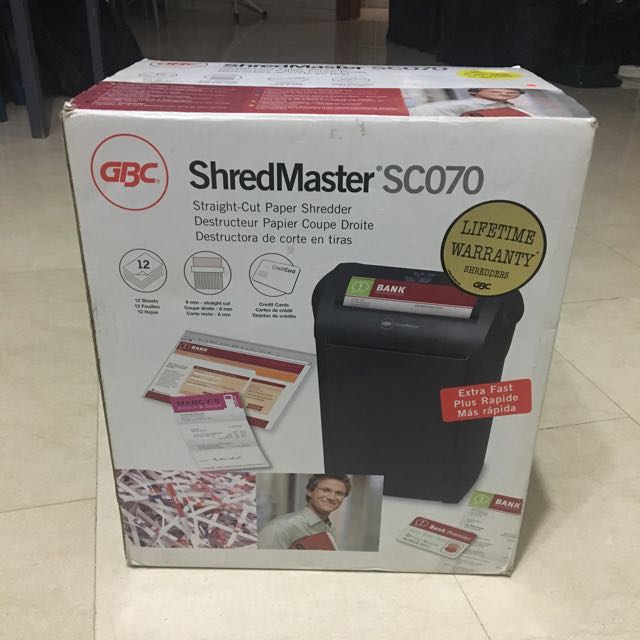 GBC shredmaster SC070, Hobbies & Toys, Stationery & Craft, Craft ...