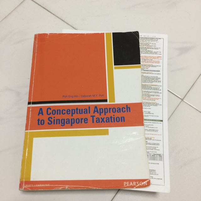 AC2301 Principles Of Taxation Textbook (NTU), Hobbies & Toys, Books ...