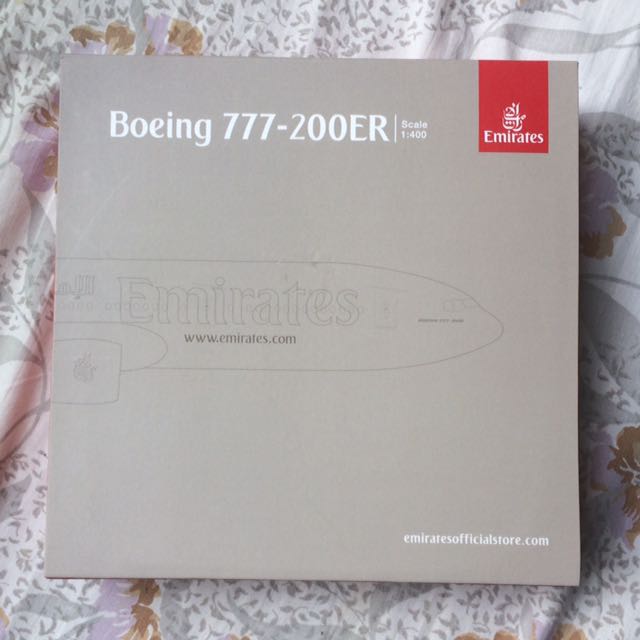 Emirates 777-200ER 1/400 Gemini Jets A6-EMI, Hobbies & Toys, Toys ...