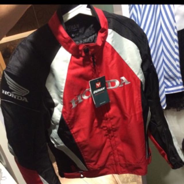 Honda Riding Jacket, Motorcycles, Motorcycle Apparel on Carousell