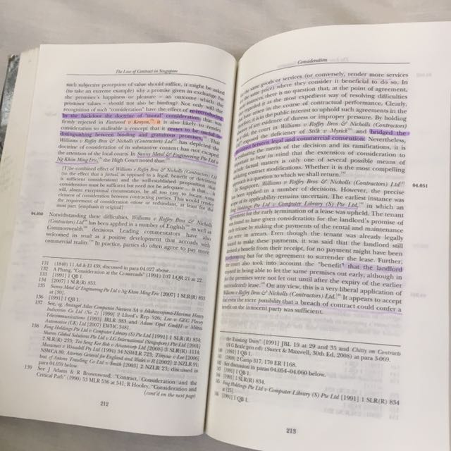 Law Of Contract Andrew Phang, Hobbies & Toys, Books & Magazines ...