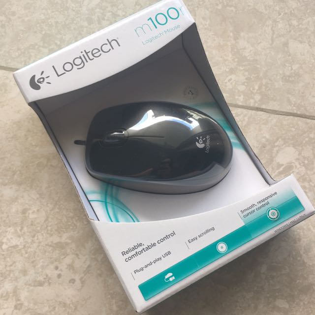 LOGITECH black mouse, Electronics, Computer Parts & Accessories on ...