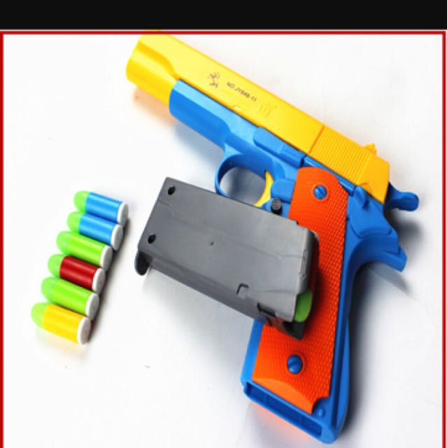 M1911 Colt Toy Gun, Hobbies & Toys, Toys & Games on Carousell