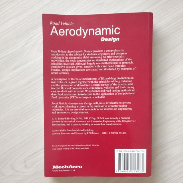 Road Vehicle Aerodynamic Design, Hobbies & Toys, Books & Magazines ...