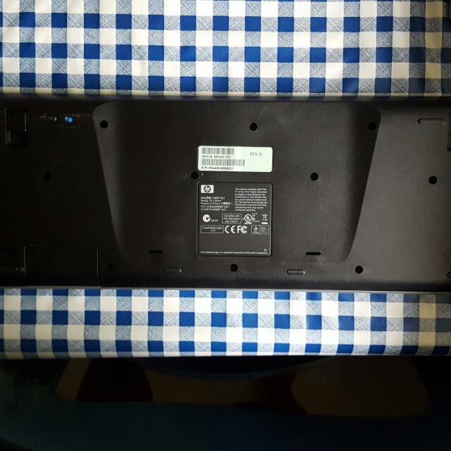 HP Wireless Keyboard With Number Keypad, Computers & Tech, Parts ...