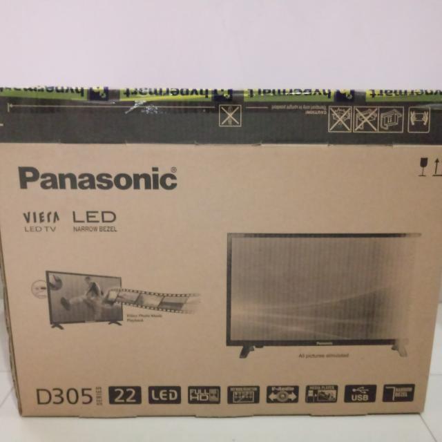LED TV PANASONIC 22 INCH, Elektronik, TV & Perlengkapan Hiburan di ...