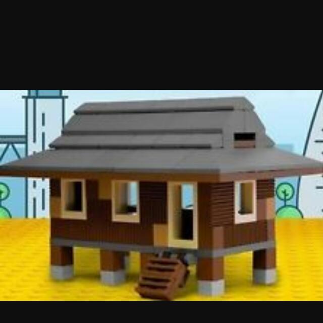 Lego Limited Edition Rumah Kampung Malaysia Mini Builders, Hobbies ...